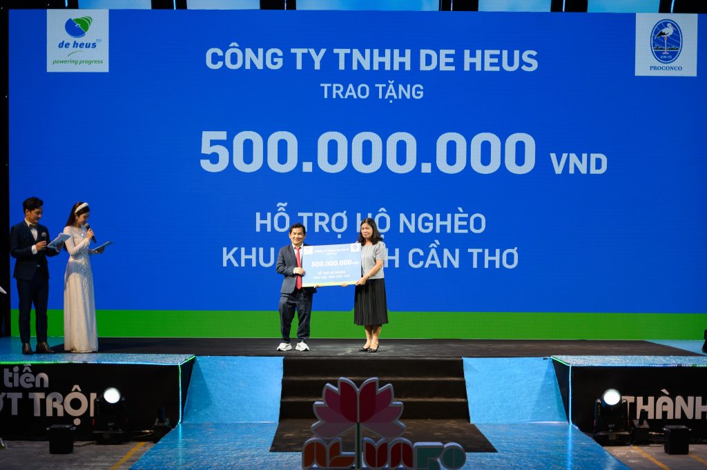Inauguration of De Heus Can Tho aquatic feed factory mainly for ...