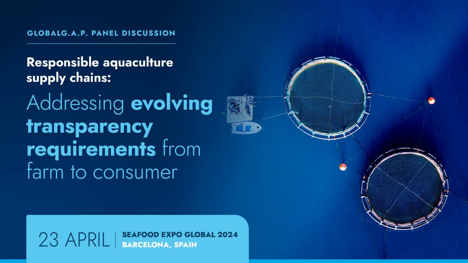 At Seafood Expo Global 2024, a Global Gap panel discussion on Exploring ...